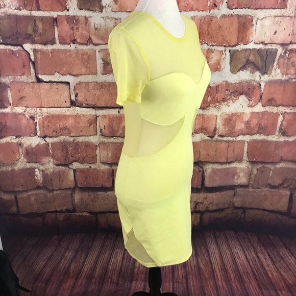 Topshop | Dresses | Topshop Sheer Mesh Cutout Dress 6 Nwt | Poshmark